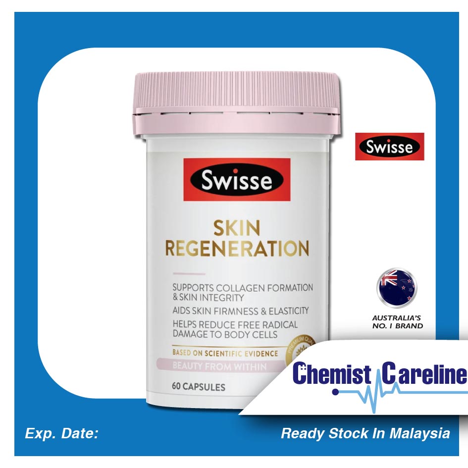 [100% Authentic] Swisse Skin Regeneration (60 capsules) | Shopee Malaysia