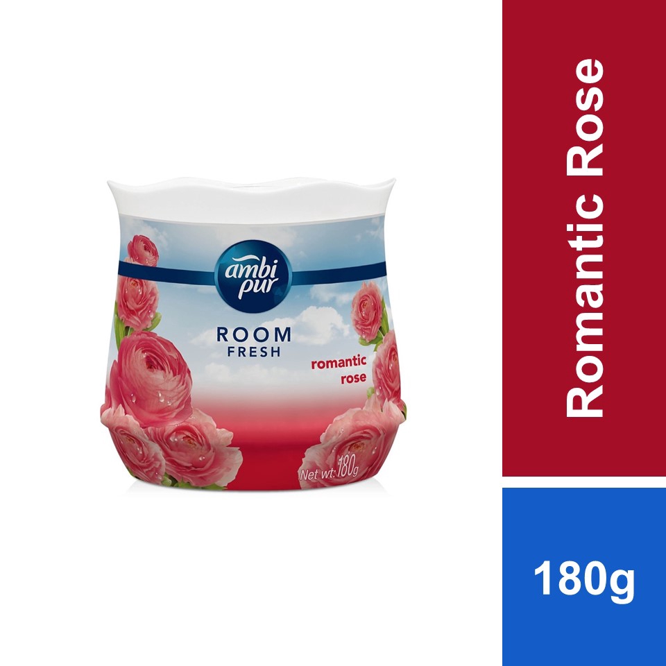 Ambi Pur Room Fresh Air Refreshing Gel - Romantic Rose 180g | Shopee Malaysia