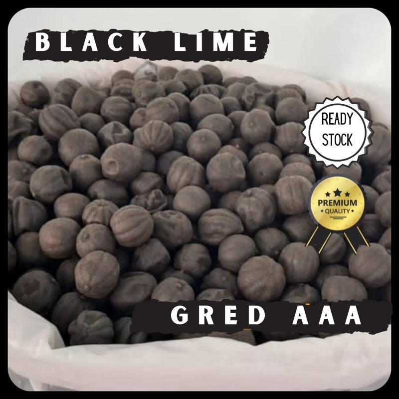 Limau Kering Nasi Arab Small Size Lumi Black Lime Dried Lime Loomi ...