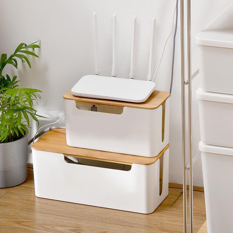 Cable Organizer Box Socket Extension Wire Management Organiser ...