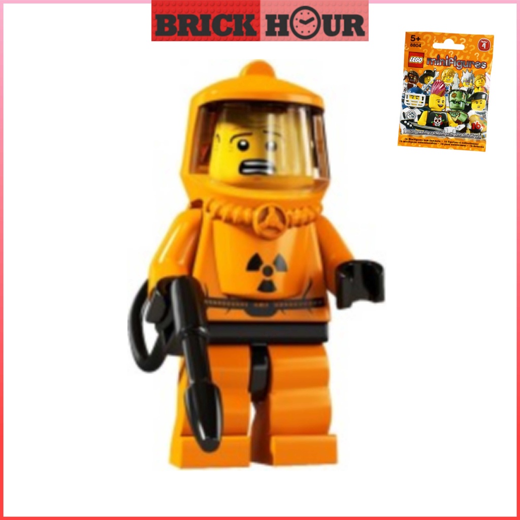 8804 -13 LEGO Minifigure Series 4 - Hazmat Guy (MISP) | Shopee Malaysia