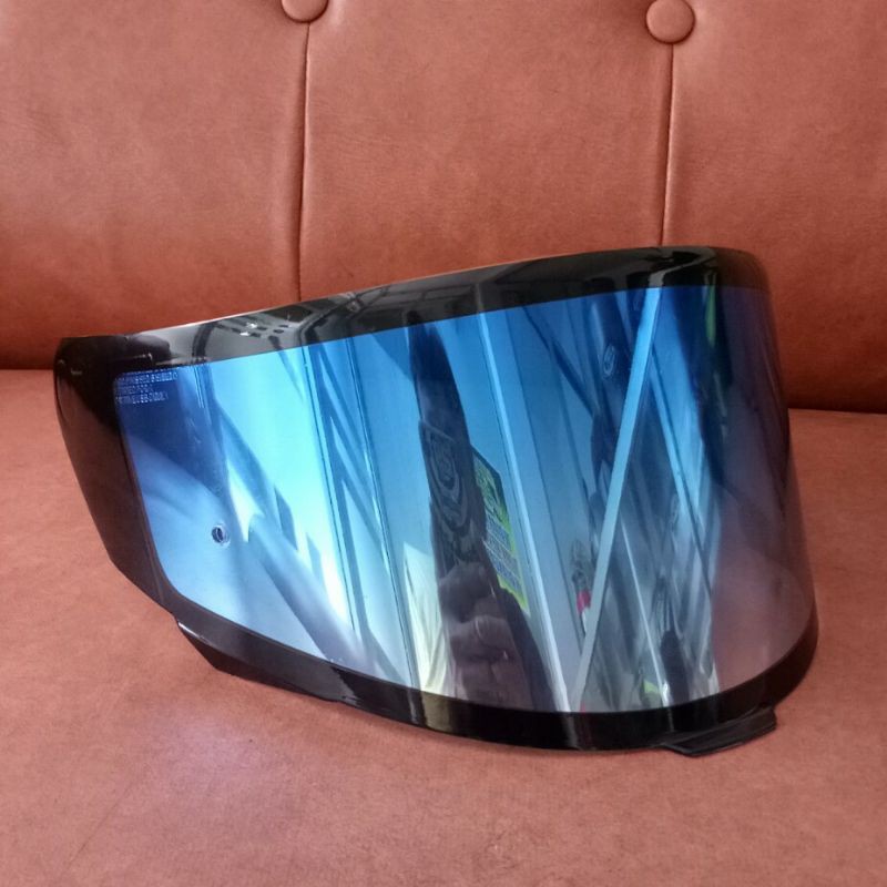 Flat visor tt course original ttc clear Glass Film silver blue free ...