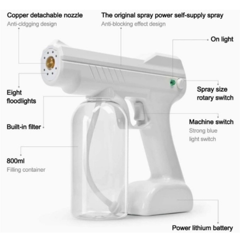 Sanitizer Spray Disinfectant Spray Machine 800ML | Shopee Malaysia