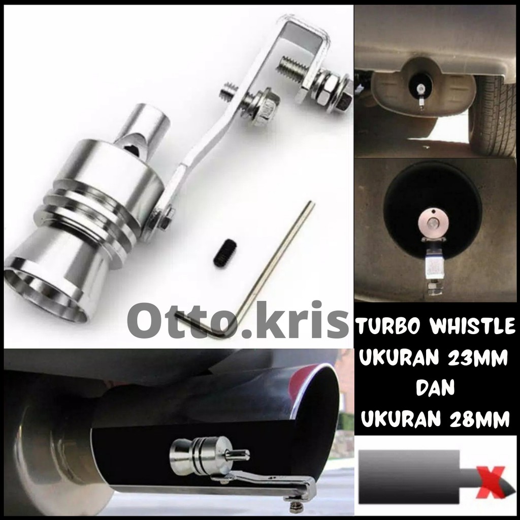 Turbo Whistle Sound Turbo Effect Car Exhaust size M 1500-2000cc and L ...