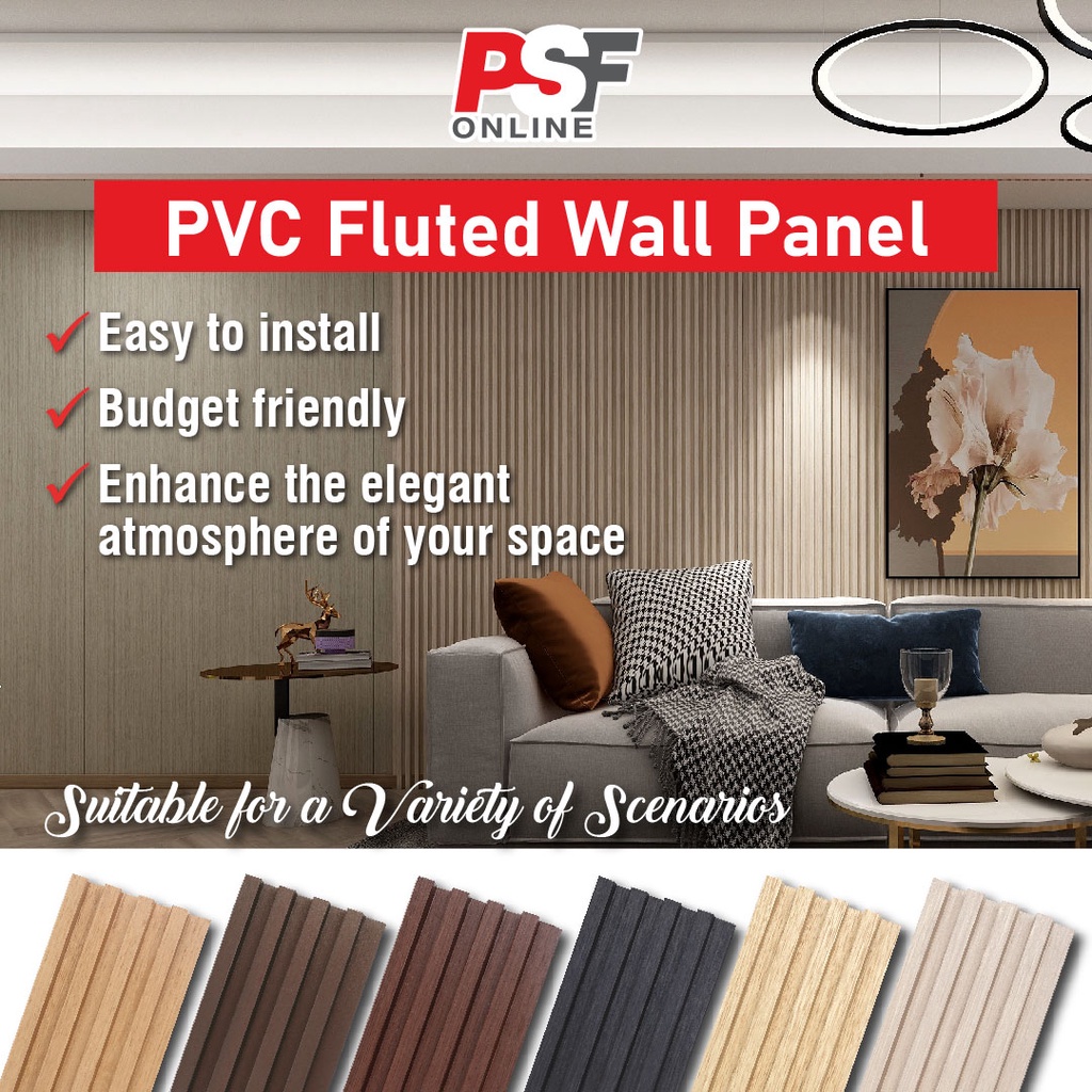 Primelay (1.45m)Wall Panel & PVC L-Profile for Home Living Decor-6 ...