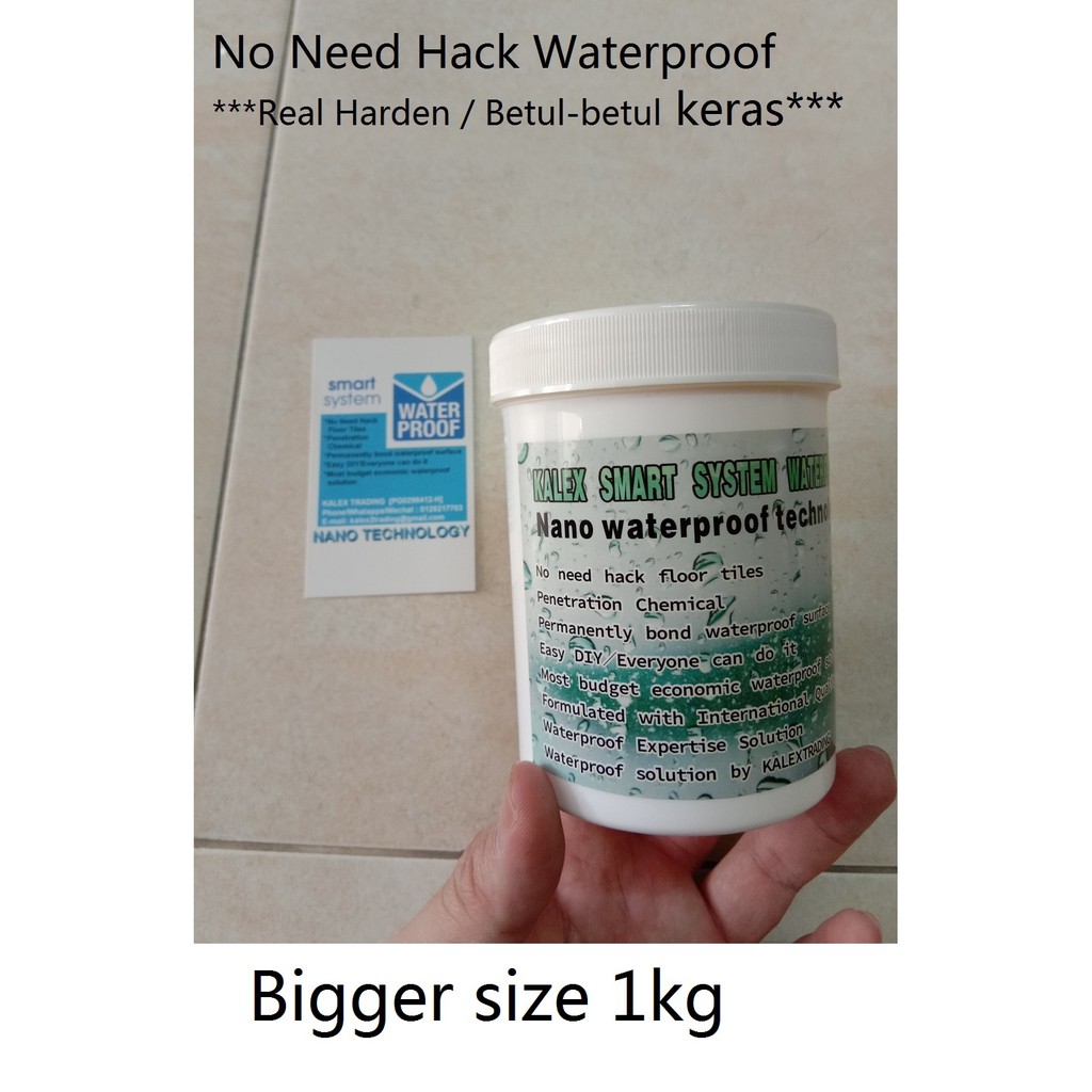 Bigger size Smart System Waterproof Glue DIY 1kg size For All water leak Universal Solution ...