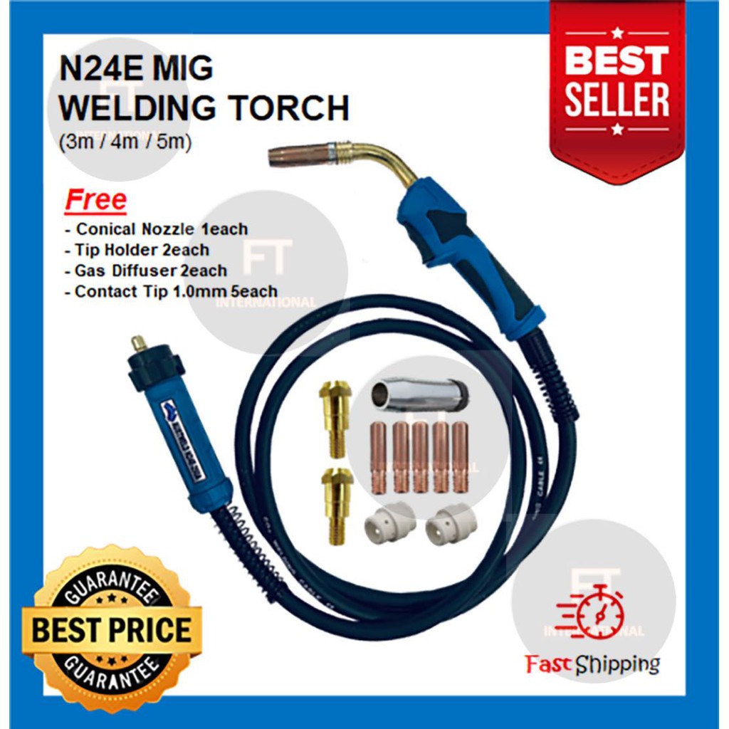 Austweld N24E MIG Welding Torch Set (MB24) | Shopee Malaysia