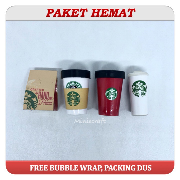 Saving PACKAGES FOR STARBUCKS MINIATURE REFRIGERATOR MAGNETS | Shopee ...
