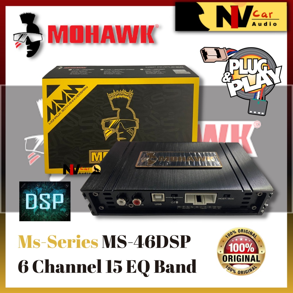Mohawk 2022 MS Series DSP (Digital Sound Processor) MS-DSP 15 Bands 4 ...