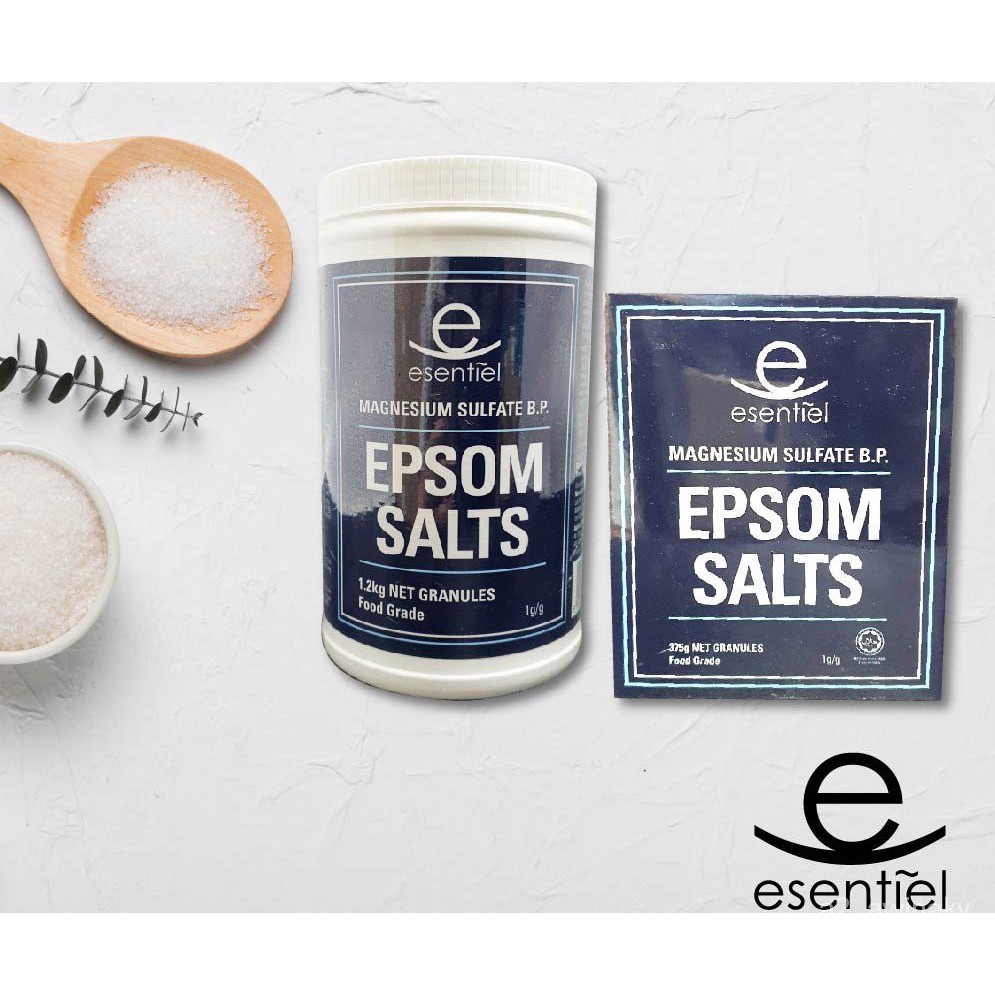 Esentiel Epsom Salts (375g / 1.2kg) | Shopee Malaysia
