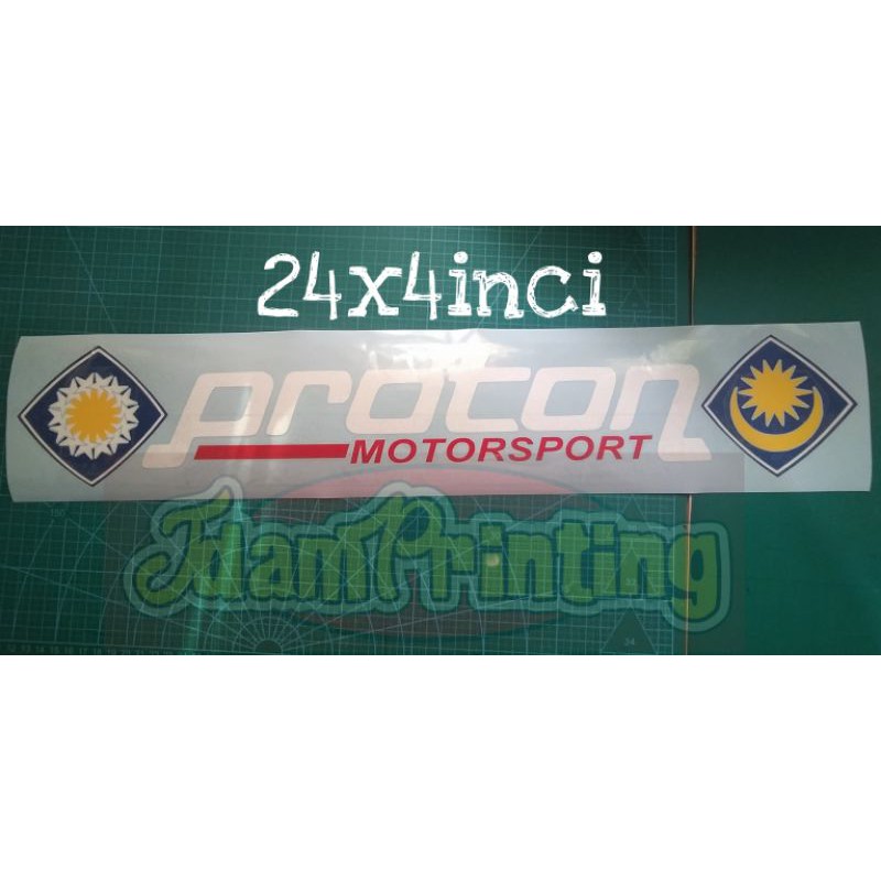 stiker cermin depan Proton | Shopee Malaysia