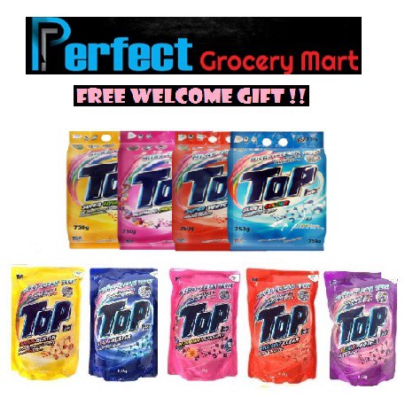 ⚡24hour Delivery⚡Top LIQIUD Detergent Refill Pack 1.5kg/POWDER ...