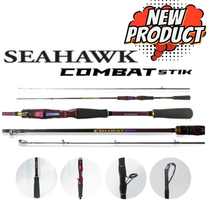 SEAHAWK COMBAT STIK - BC ROD (2022) | Shopee Malaysia