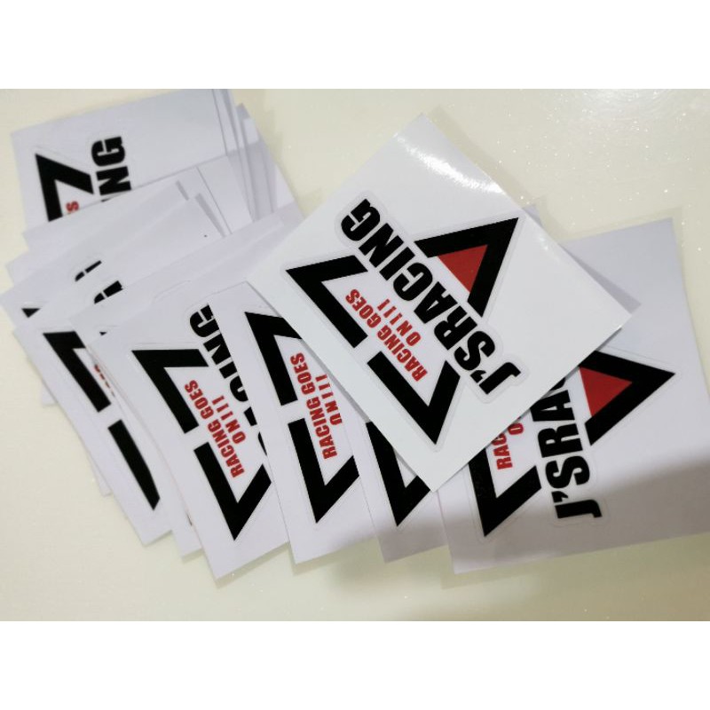 JS RACING DECAL STICKER | Shopee Malaysia
