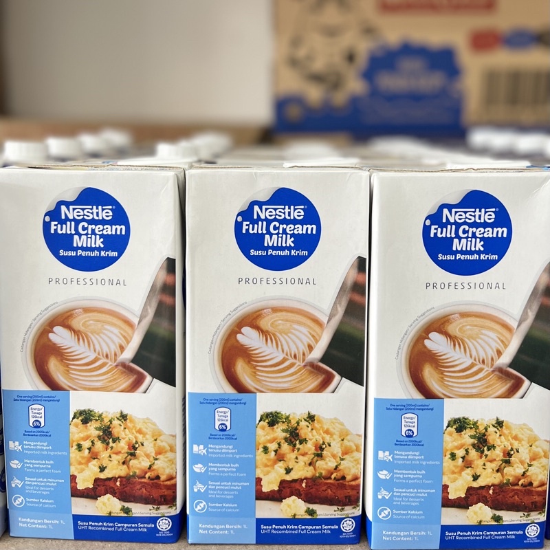 NESTLE RTD FULL CREAM MILK 1LITRE | Shopee Malaysia