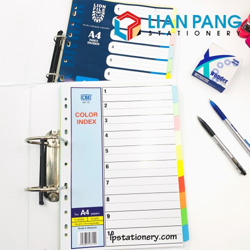 ABBA 2D Ring File Size 25MM/40MM/50MM/65MM Fail Putih | Shopee Malaysia