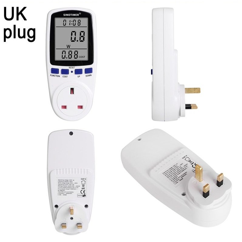 Portable Power Meter Socket Monitor Measure Measurer Electricity ...