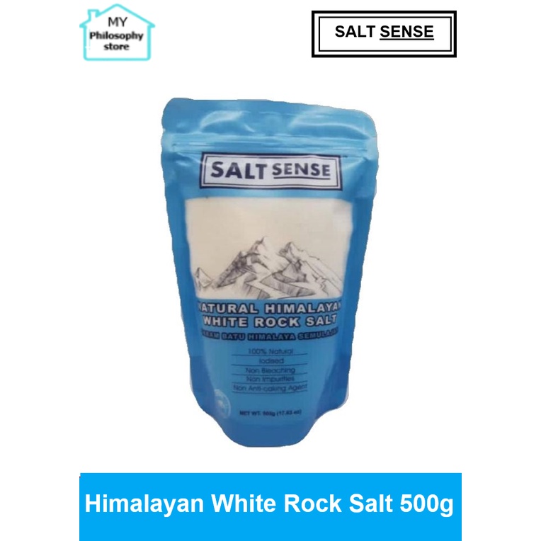 Natural Himalayan White Rock Salt 500g | Shopee Malaysia