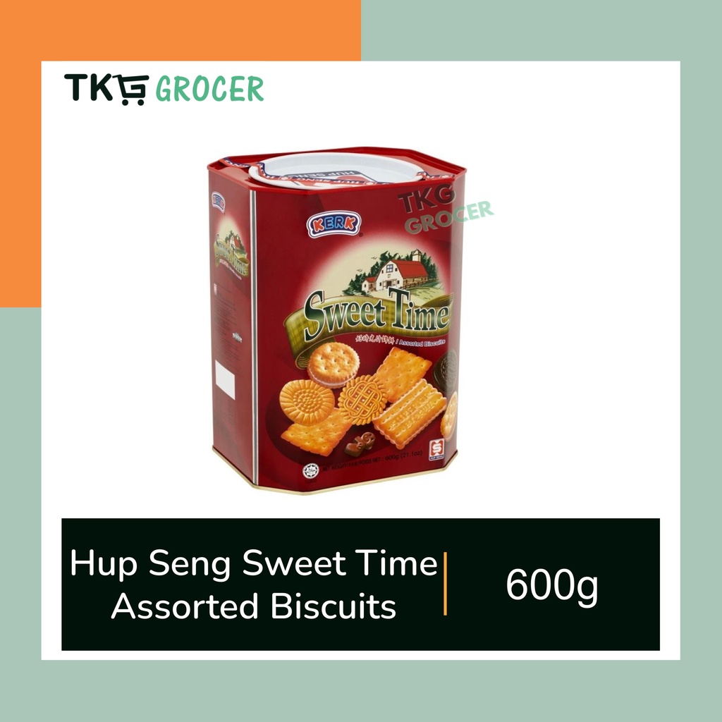 Hup Seng Kerk Lingo / Sweet Time Assorted Biscuits 600g | Shopee Malaysia
