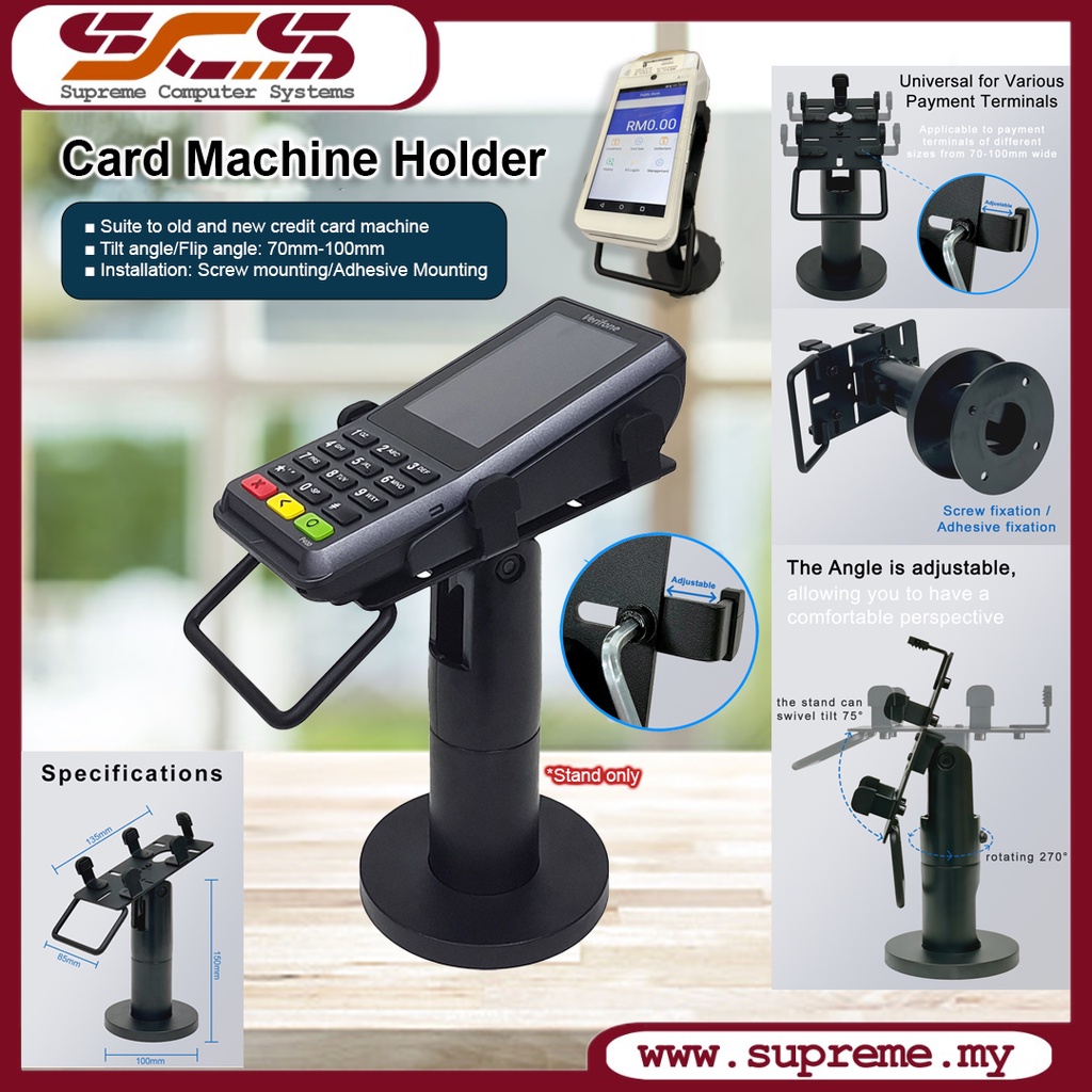 Credit Card Machine Stand with Angle Adjustable For Old And New Credit ...