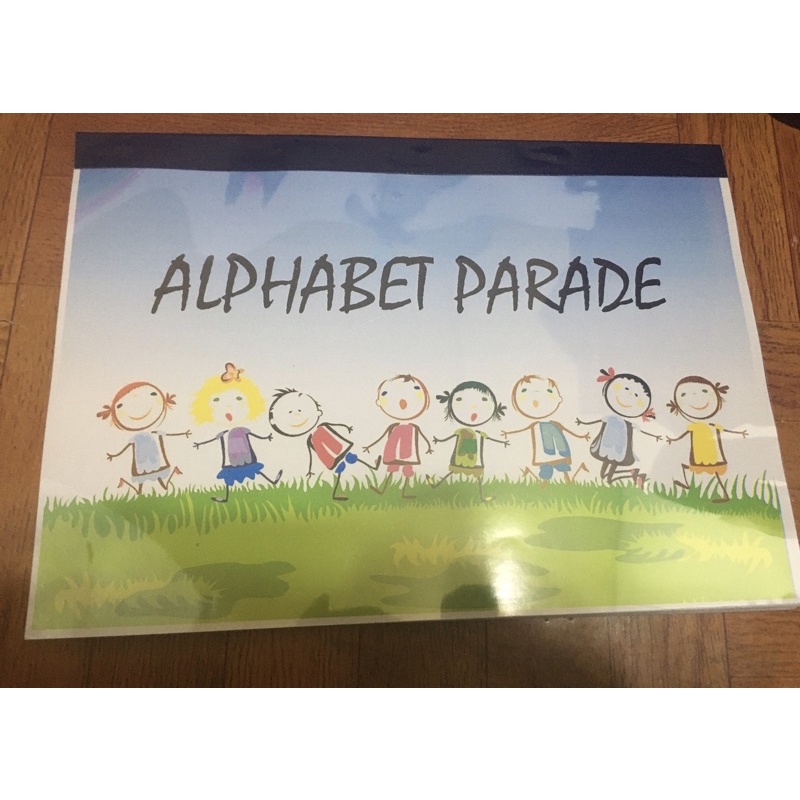 nursery workbook 52pages - preschool starter - alphabet parade ...