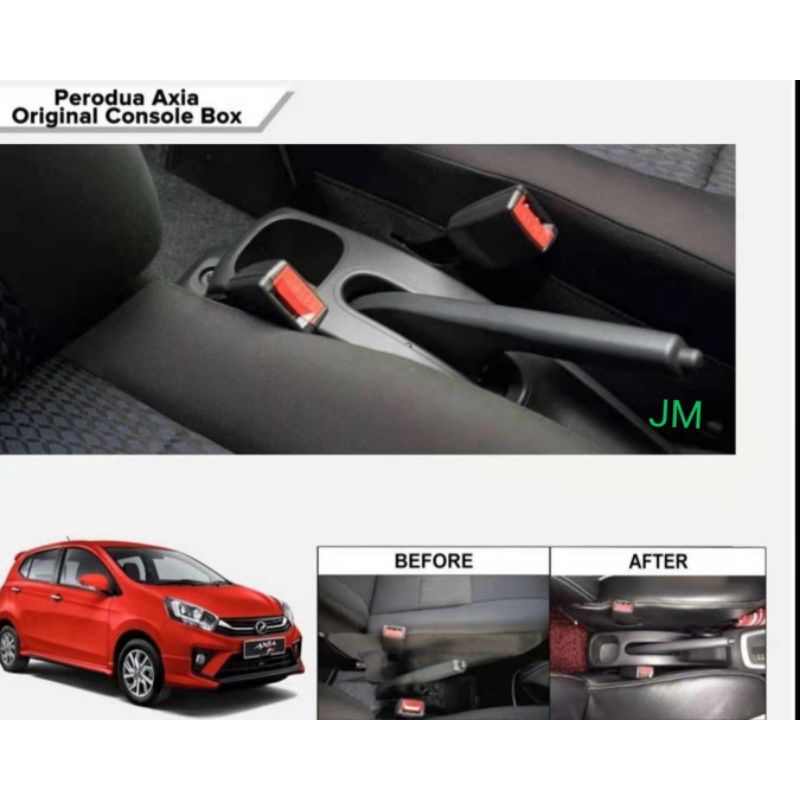 PERODUA AXIA CONSOLE BOX FOR E SPEC TO G SPEC | Shopee Malaysia