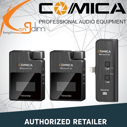 Comica Audio BoomX-D MI2 Ultracompact 2-Person Digital Wireless ...