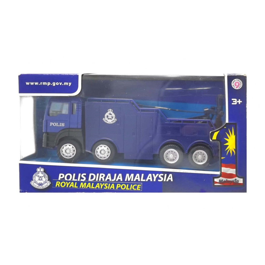 PDRM POLIS DIRAJA MALAYSIA 1:43 METAL DIE CAST PDRM POLICE MAN TOW ...
