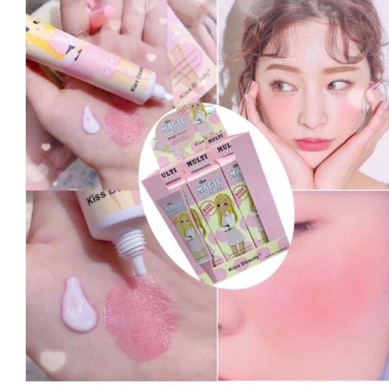 KISS BEAUTY MAGIC BLUSH BLUSHER | Shopee Malaysia