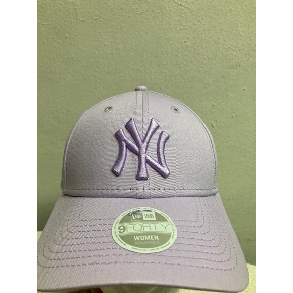 New Era 9Forty (W) NY Yankees Lilac Cap Tonal Logo | Shopee Malaysia