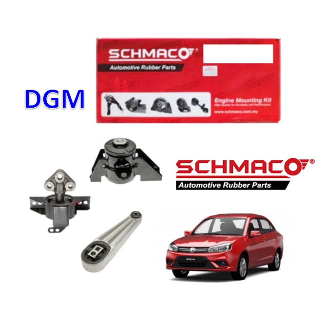 SCHMACO ENGINE MOUNTING SET (SPT-A3076-KIT) for PROTON SAGA VVT 2016 ...