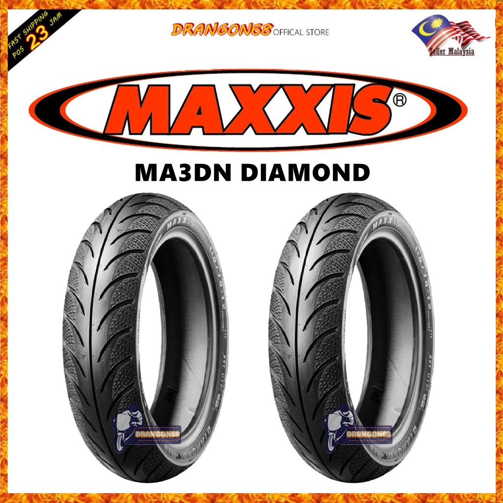 TAYAR MAXXIS DIAMOND NEW / F1 NEW 60-80-17 / 70-80-17 ORIGINAL NEW ...
