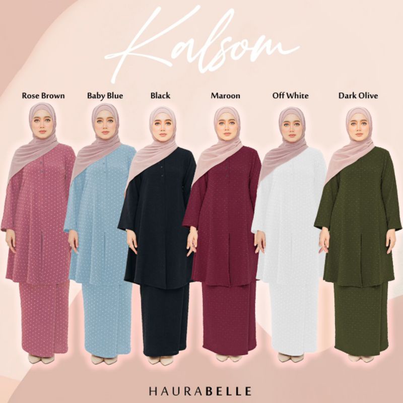 𝐍𝐄𝐖 𝐑𝐄𝐋𝐄𝐀𝐒𝐄 𝐊𝐀𝐋𝐒𝐎𝐌 𝐑𝐌𝟖𝟓 𝐎𝐍𝐋𝐘 🌸[ORIGINAL BY HAURABELLE] | Shopee Malaysia