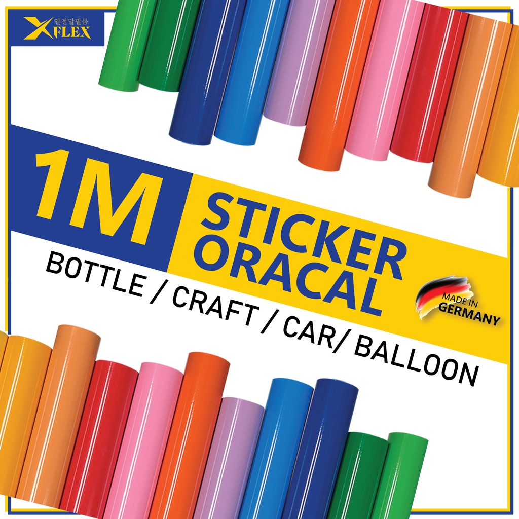 Xflex Sticker Balloon Oracal 651 Cutting Sticker Loose sheet Heavy Duty ...