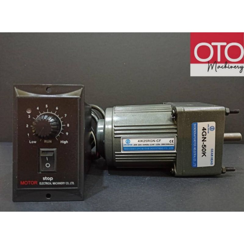 6W 25W 40W 90W 220V SPEED REDUCING MOTOR SINGLE PHASE ASYNCHRONOUS GEAR ...