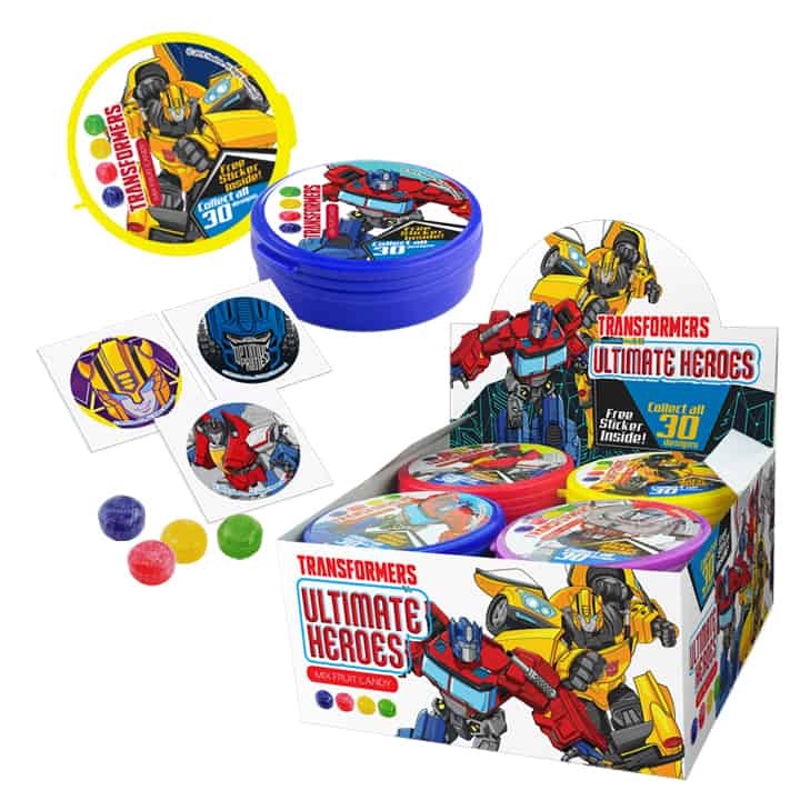 TRANSFORMERS MIX FRUITS CANDY 20GX12PCS | Shopee Malaysia