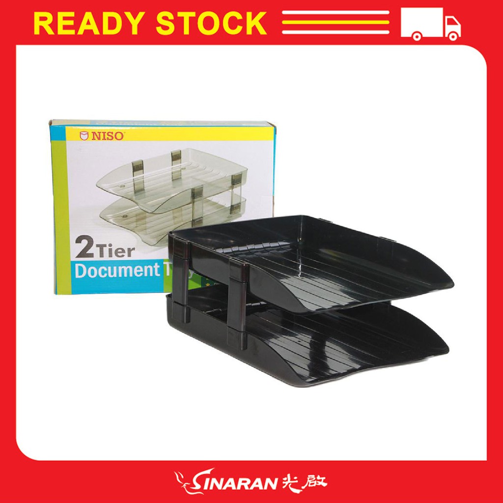 Niso Plastic Document Tray (2 & 3 Tier) | Shopee Malaysia