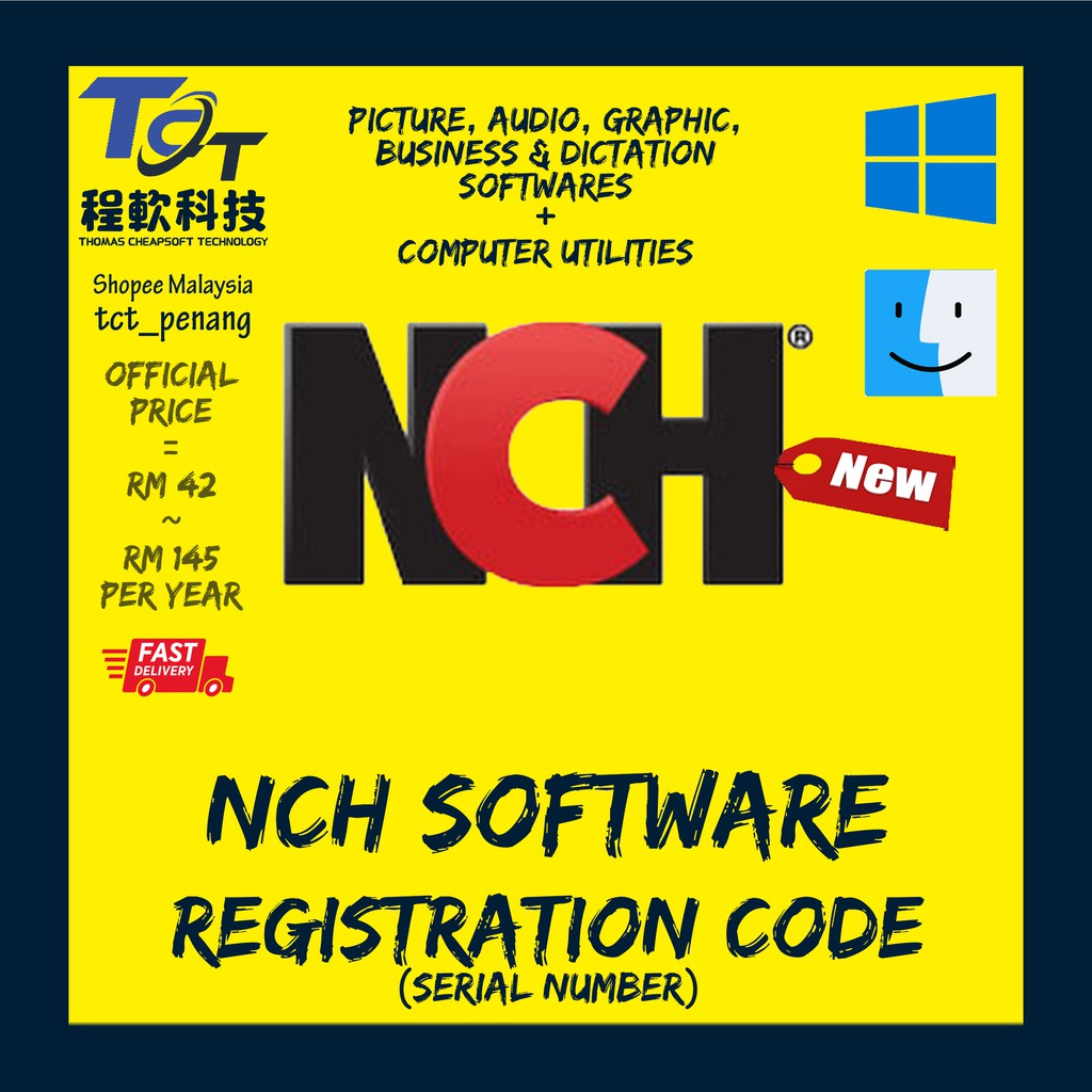 [ 𝐀𝐋𝐋 ] NCH Software Registration Code (Serial Number) | Can use any ...