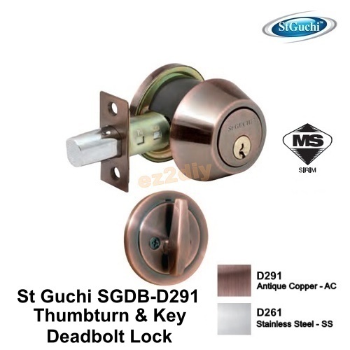 St Guchi SGDB-D291 Antique Copper or SGDB-D261 Stainless Steel ...
