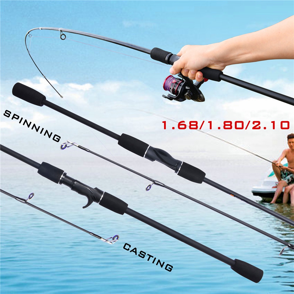 FRRTC Fishing Rod Carbon Fiber Pancing 1.65m 1.8m Carbon Fiber Joran ...