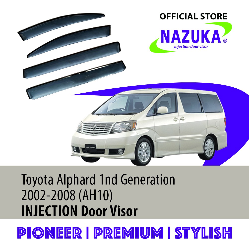 NAZUKA Toyota Alphard 1st Generation (AH10) Year 2002 - 2008 INJECTION ...