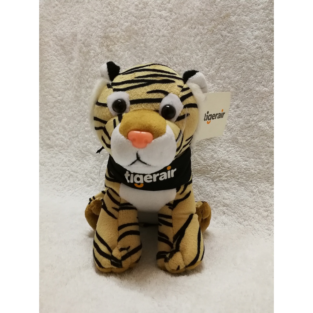 Tigerair Tiger Airways Mascot Toby Plush Toy (Original Limited Edition ...
