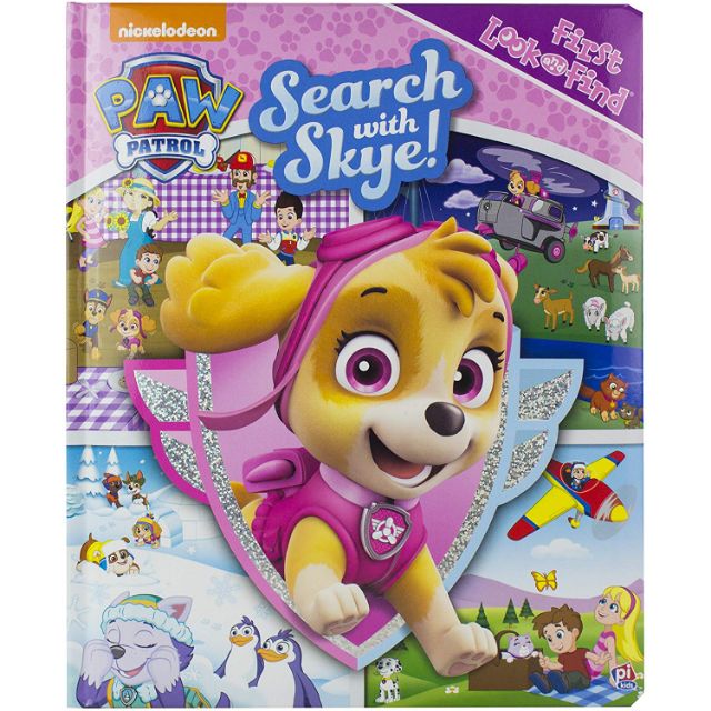 Nikelodeon Paw Patrol - Search with skye first look and find activity ...
