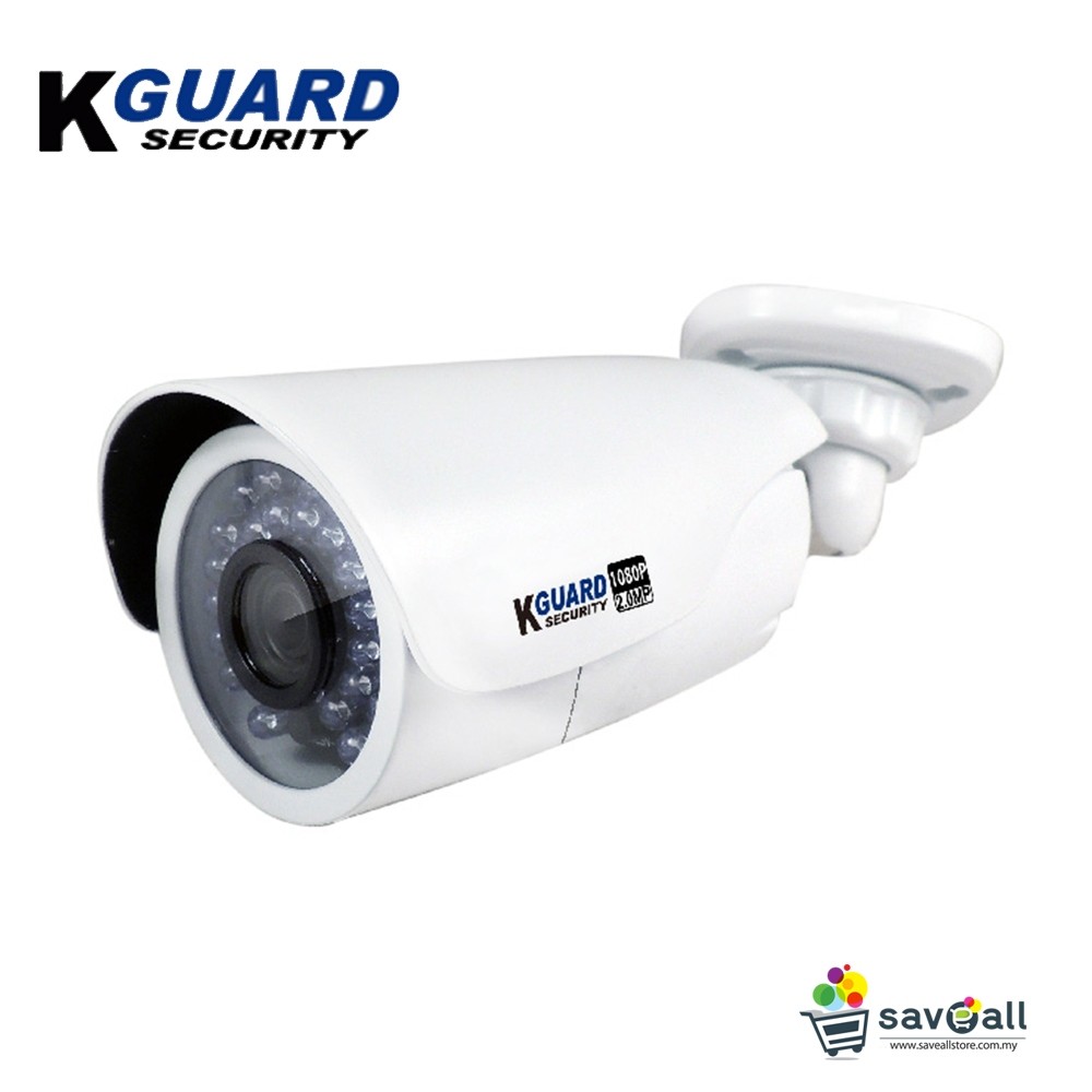 Kguard Security Bullet Camera (1080p) (WA813FPK) | Shopee Malaysia