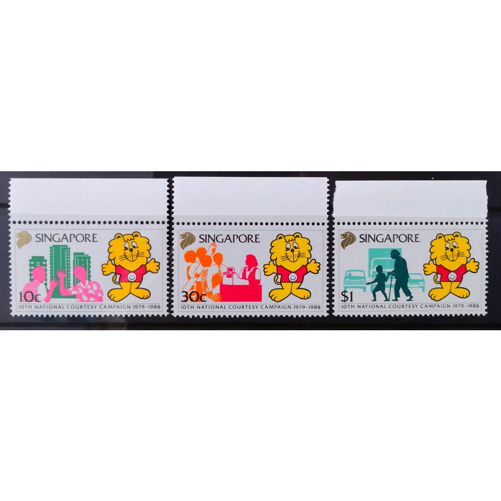 [STM 390] 1988 Singapore (MNH) (complete set) stamp/setem | Shopee Malaysia