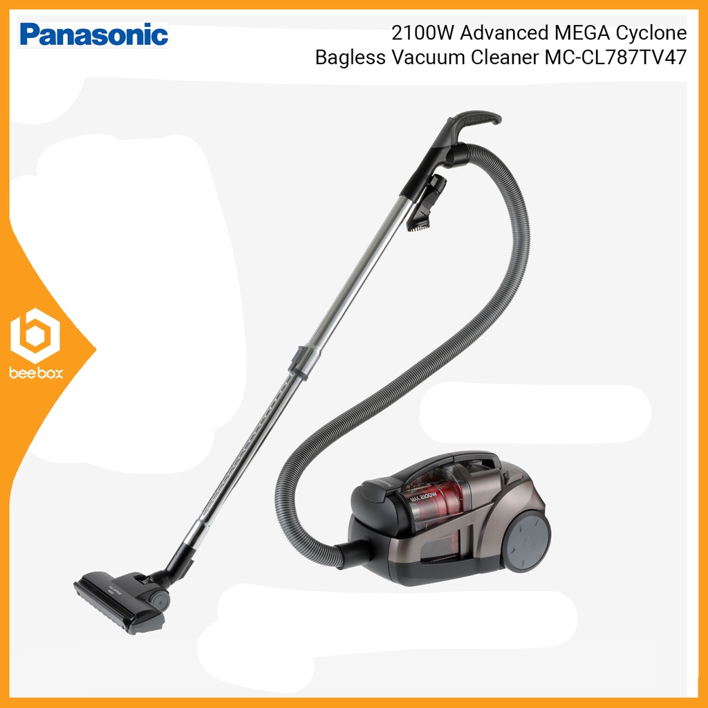 Panasonic Advanced MEGA Cyclone Bagless Vacuum Cleaner (2100W) MC ...
