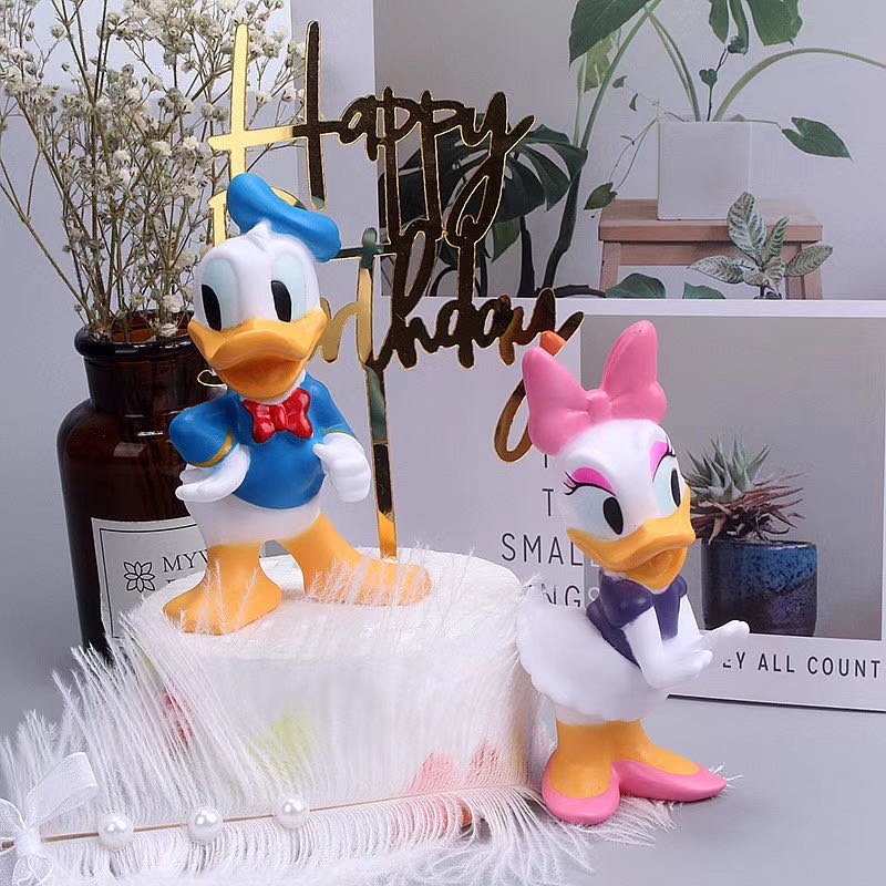 Cartoon Donald Duck Birthday Cake Decorating Cute Birthday Cake ...