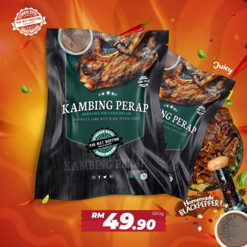 ‼️PROMOSI COMBO JIMAT PM NOW‼️Kambing Perap, Daging Lembu Perap Dan ...