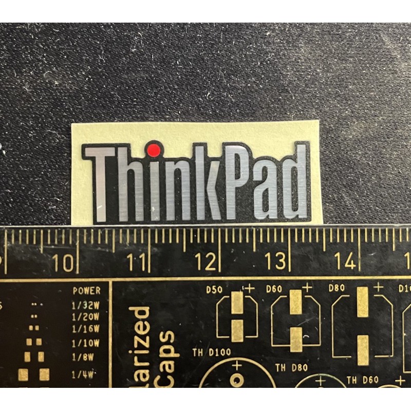 Original Lenovo Thinkpad 3.3x1.2cm logo Sticker | Shopee Malaysia