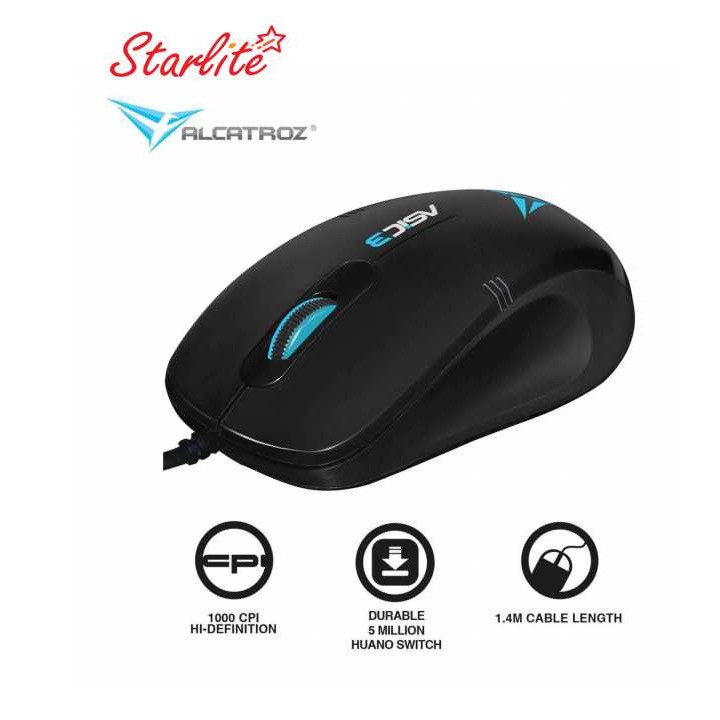 Alcatroz Asic 3 High Resolution Optical Mouse | Shopee Malaysia